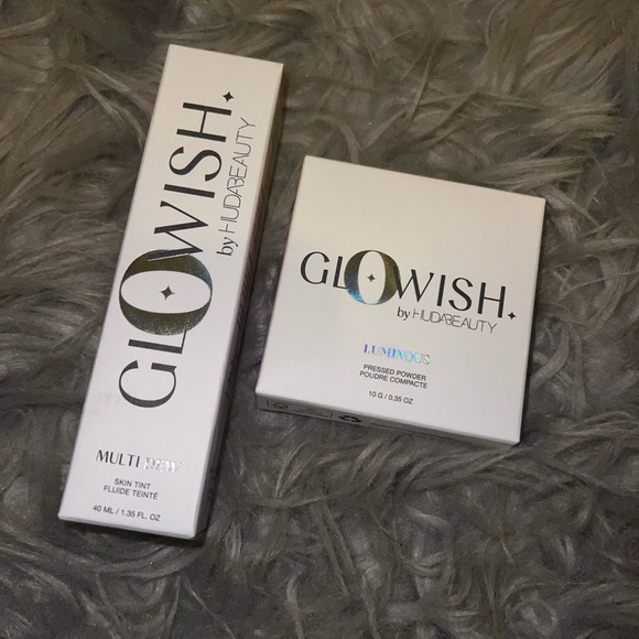 HUDA BEAUTY | Makeup | Huda Glowish Powder And Foundation Bundle | Poshmark